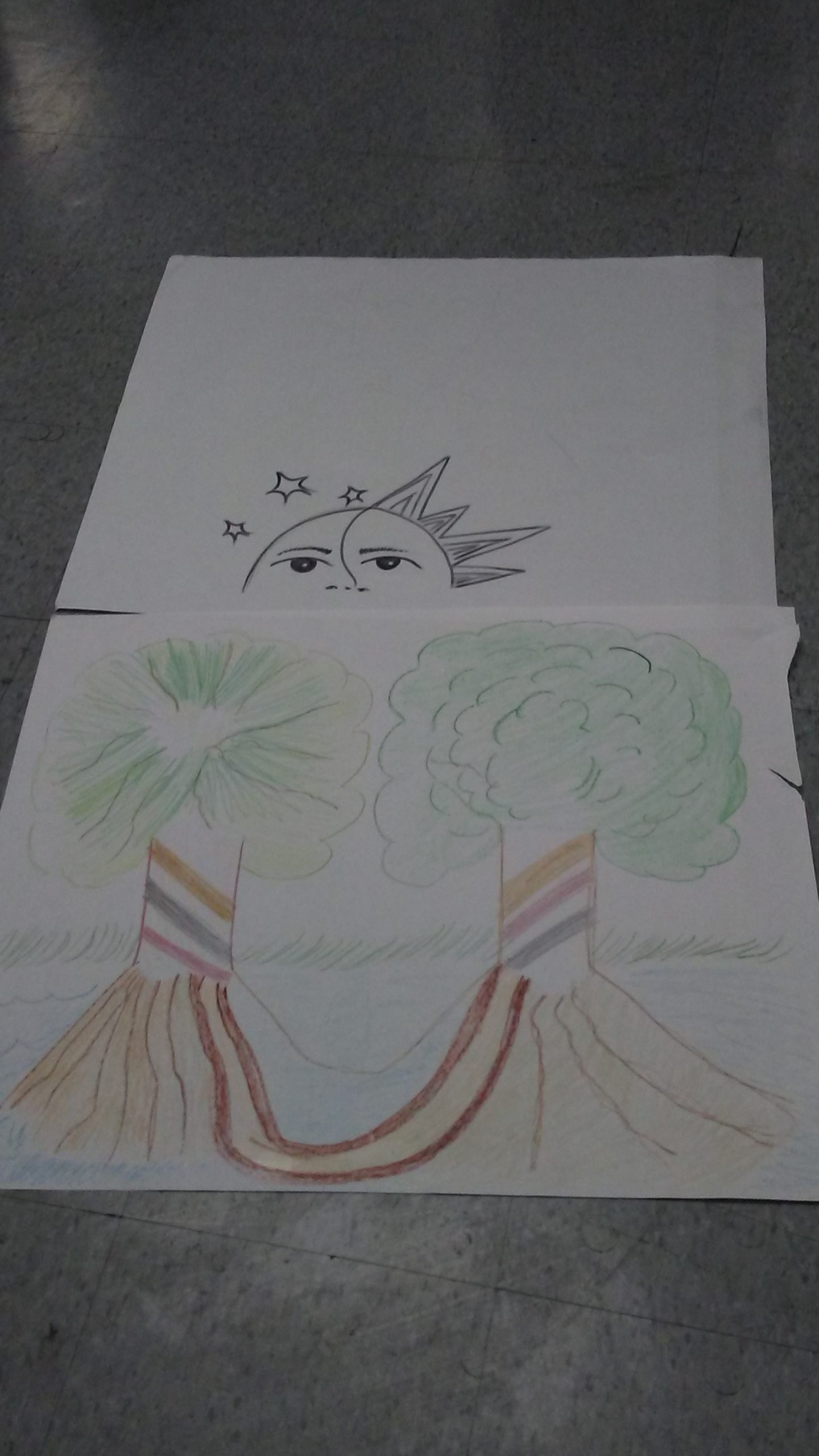 #17 Group drawing - Oakland Voices