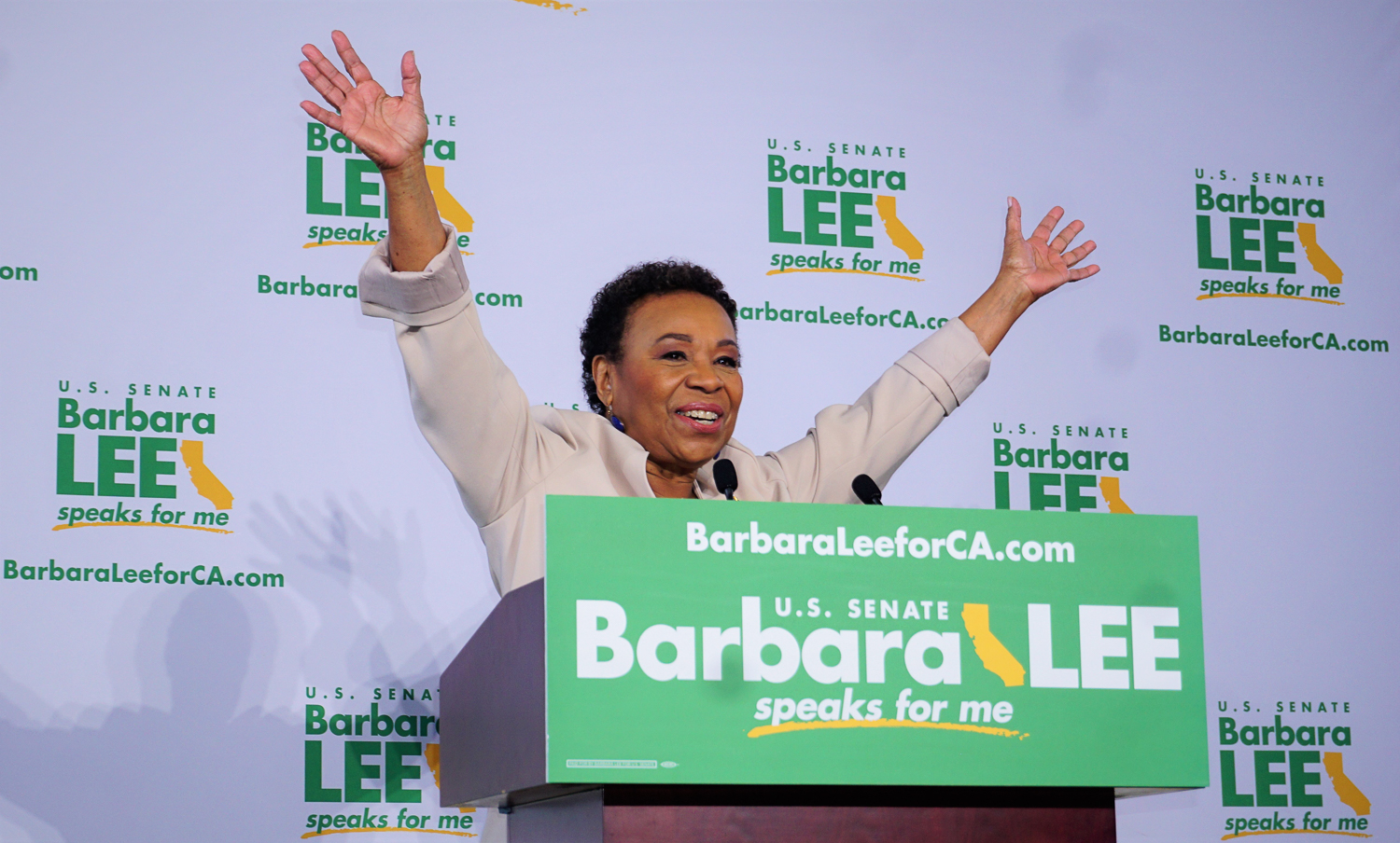 Rep. Barbara Lee Kicks off Senate Campaign at Laney College Event ...