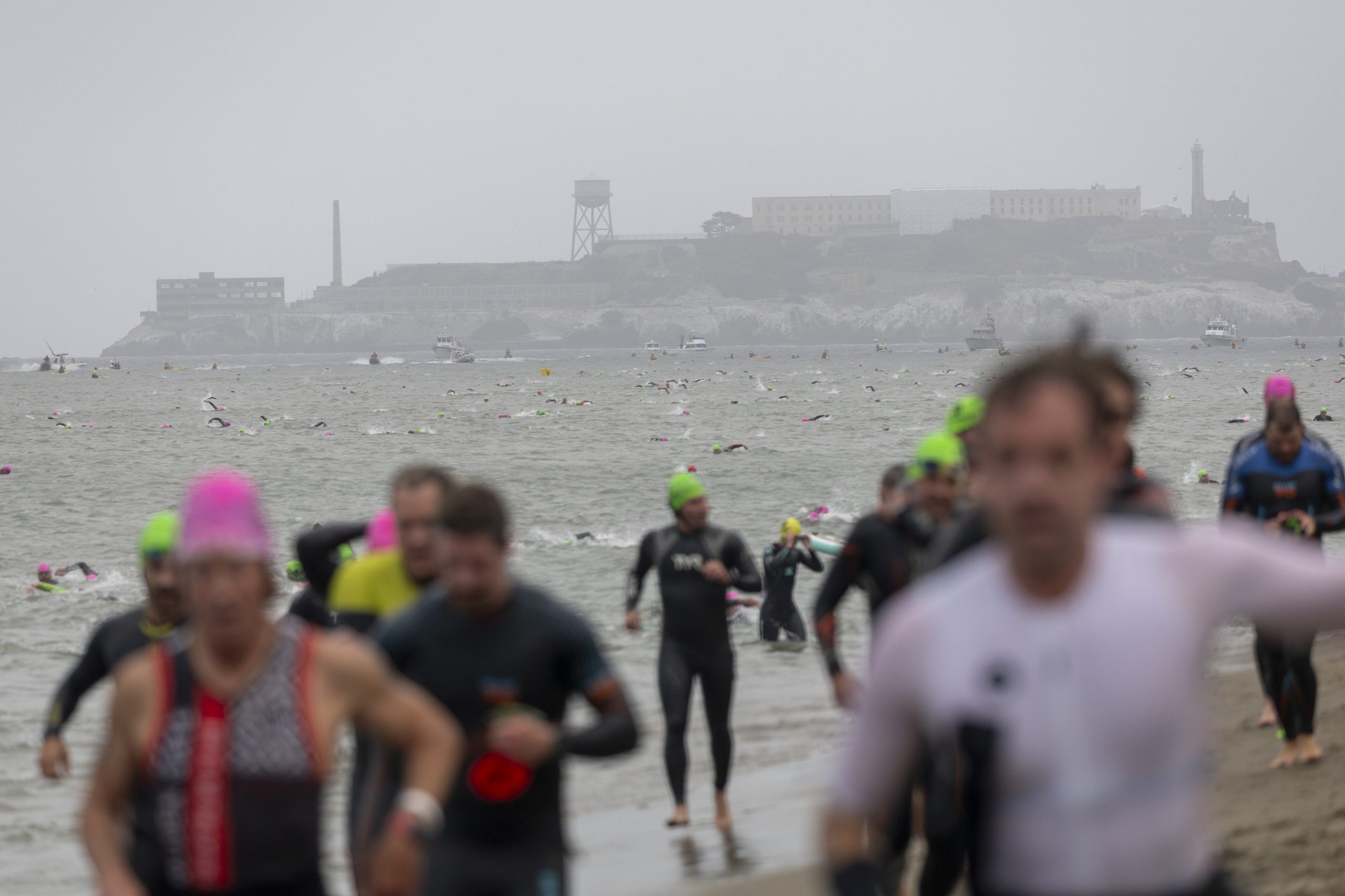 Oakland athletes complete ‘Escape from Alcatraz’ triathlon - Oakland Voices