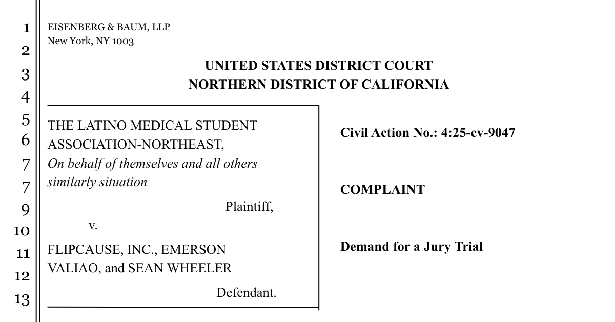 Lawsuit alleges Flipcause withheld donations, defrauded nonprofits