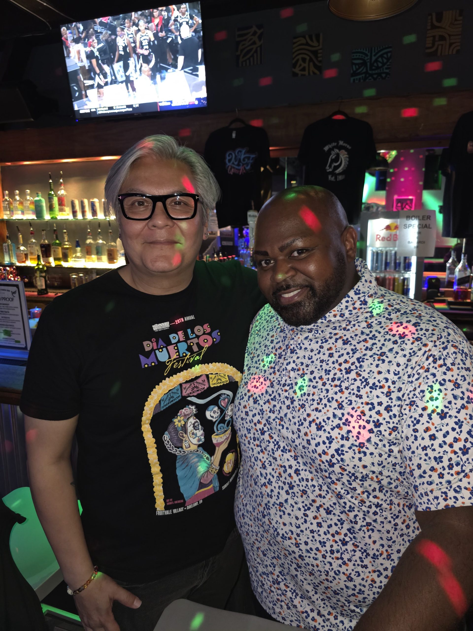 White Horse Bar patrons - Oakland Voices